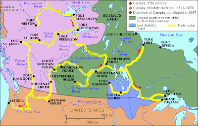 Lym's own house: Fur Trade.